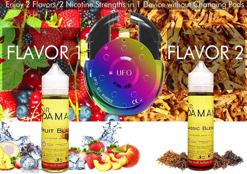 Khree UFO 2 Pod System Kit 600mAh – Vape Mod Box Cyprus vape shop ...