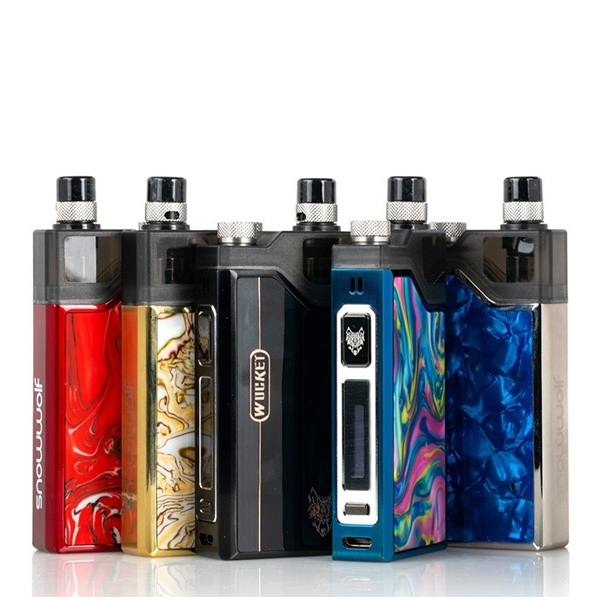 Pack Wocket Snowwolf Pod 1150mAh Battery Mesh Coil – Vape Mod Box ...
