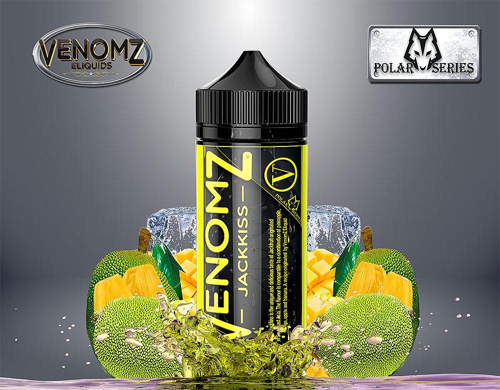VENOMZ ELIQUIDS – JACKKISS 60ml – Vape Mod Box Cyprus vape shop online ...