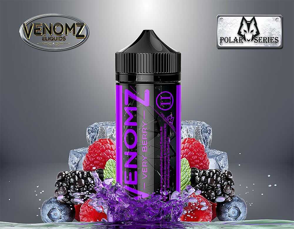 VENOMZ ELIQUIDS – VERY BERRY 60ml – Vape Mod Box Cyprus vape shop ...