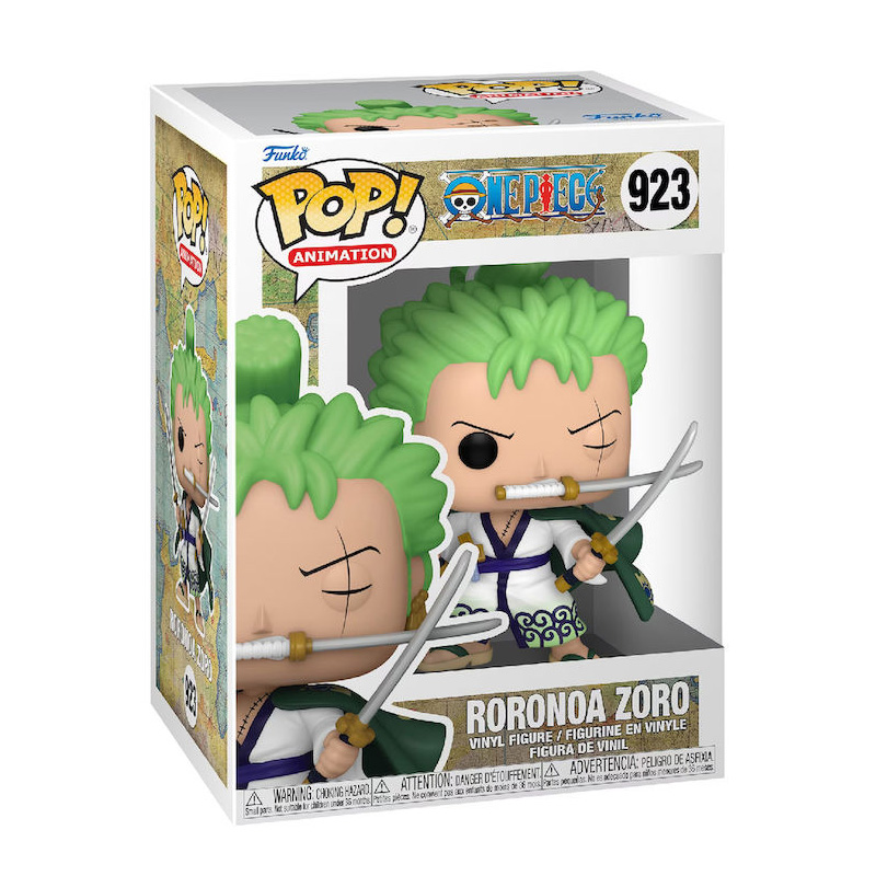 Funko Pop! Animation: One Piece – Roronoa. Zoro 923 – Vape Mod Box ...